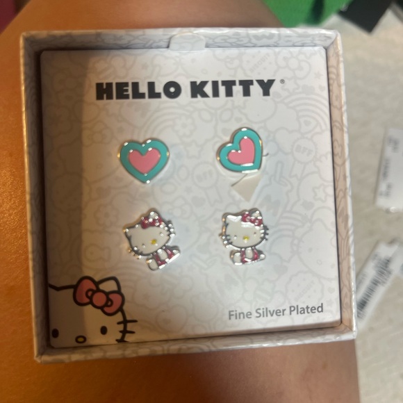 Hello Kitty | Jewelry | Hello Kitty Stud Earrings Sanrio | Poshmark